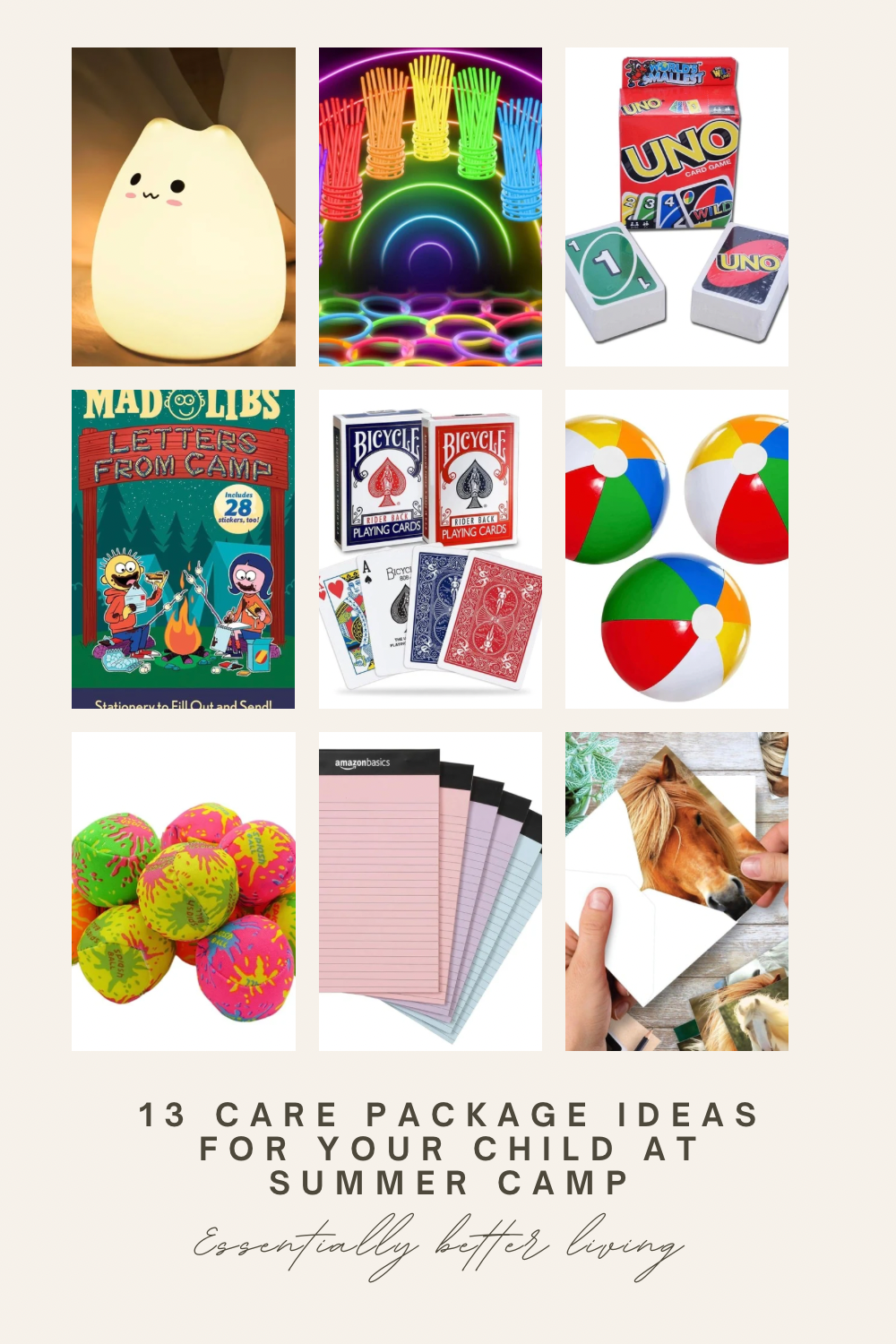 13 Care Package Ideas for your Child at Summer Camp – Essentially ...